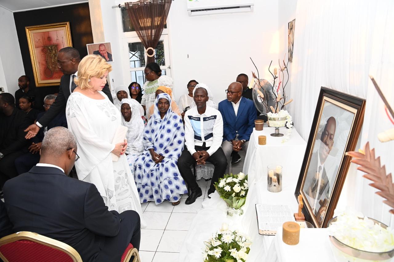 Côte d’Ivoire : Décès de Baba Coulibaly/ La Première Dame Dominique ...